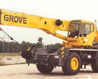 Encuentre especificaciones técnicas detalladas para Grove Grúas RT