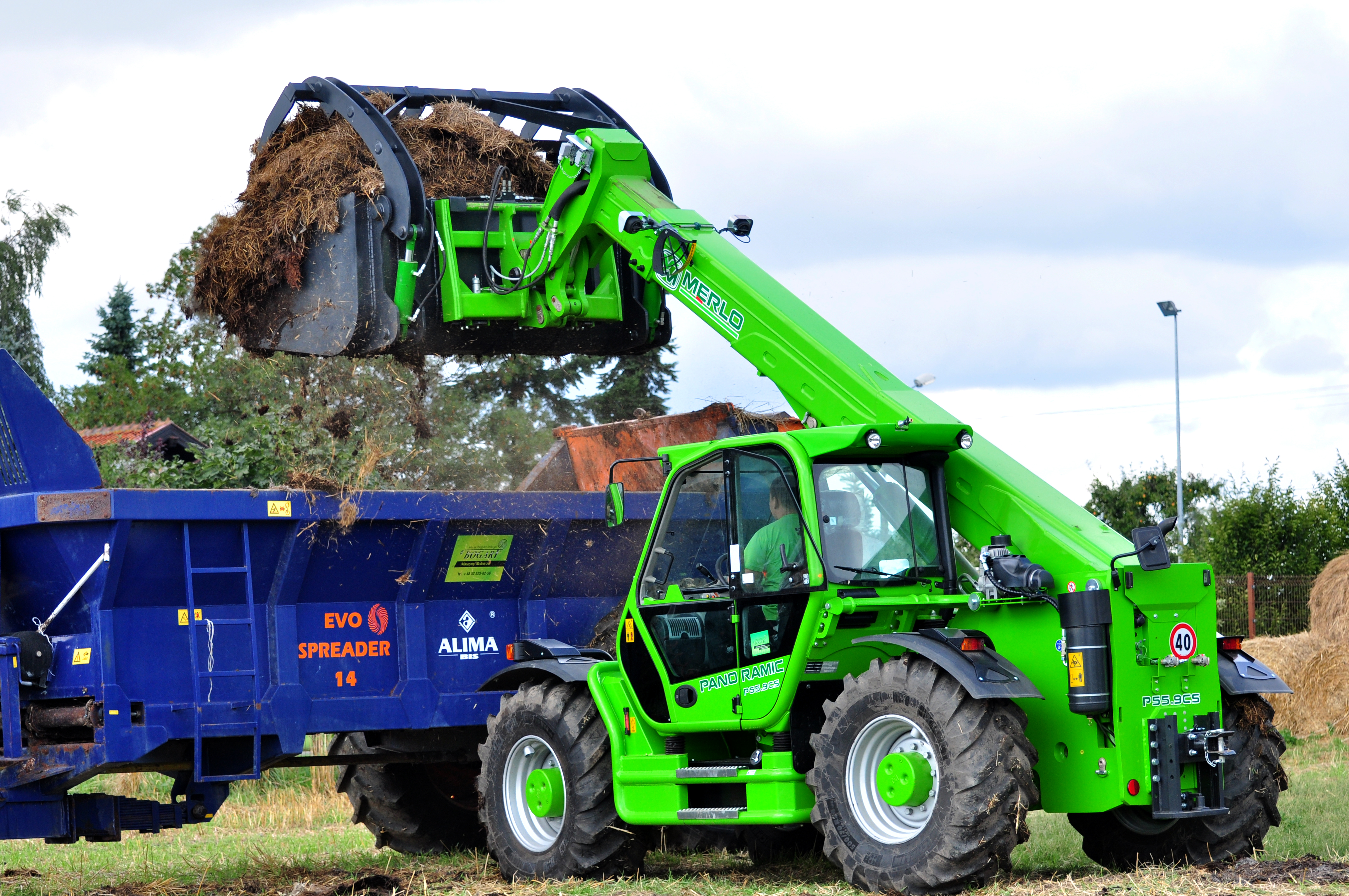 Merlo Panoramic P 55.9 CS Ficha tecnica & Especificaciones (2007-2015 ...