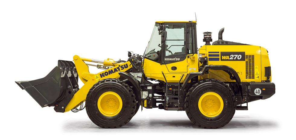 Komatsu WA270-8E0 Ficha tecnica & Especificaciones (2017-2021) | LECTURA Specs