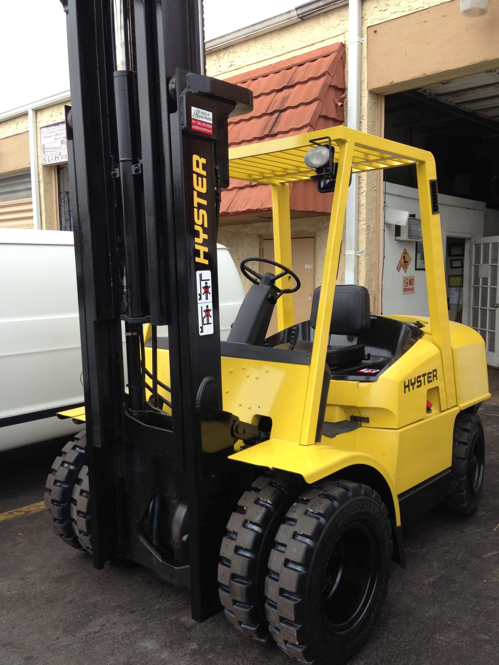 Hyster H80XM Ficha tecnica & Especificaciones (2000-2006) | LECTURA Specs