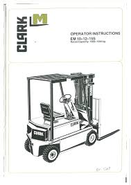 Clark EM 15 SN Ficha tecnica & Especificaciones (1992-1996) | LECTURA Specs