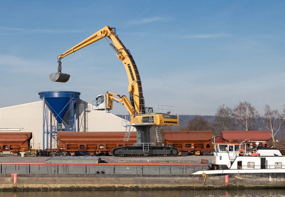 Liebherr LH 110 C High Rise Port Litronic Ficha tecnica ...