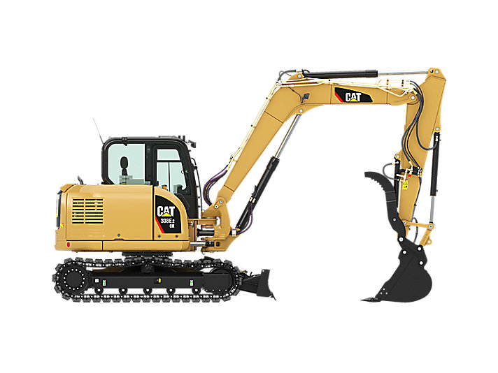 Caterpillar 308E 2 CR Ficha tecnica & Especificaciones (2013-2021 ...