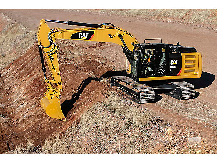 Caterpillar 323F LN Ficha tecnica & Especificaciones (2017-2019 ...