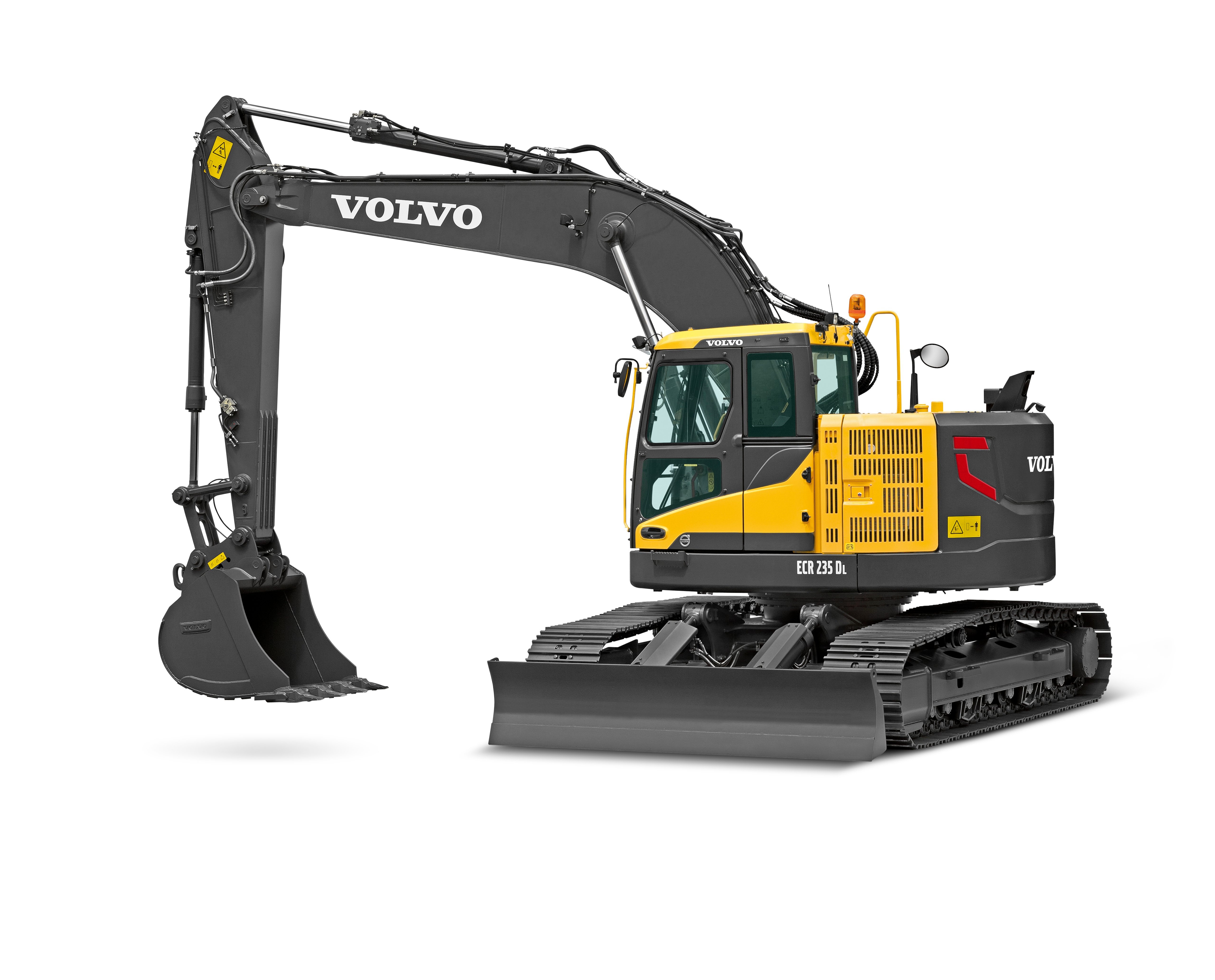 Volvo ECR 235 EL 2016 - 2017 - especificaciones, fichas técnicas