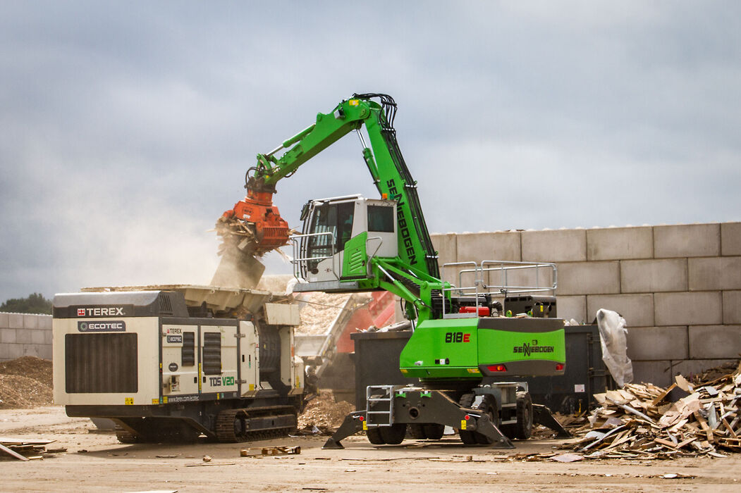 Sennebogen 818M E Ficha tecnica & Especificaciones (2021-2026 ...