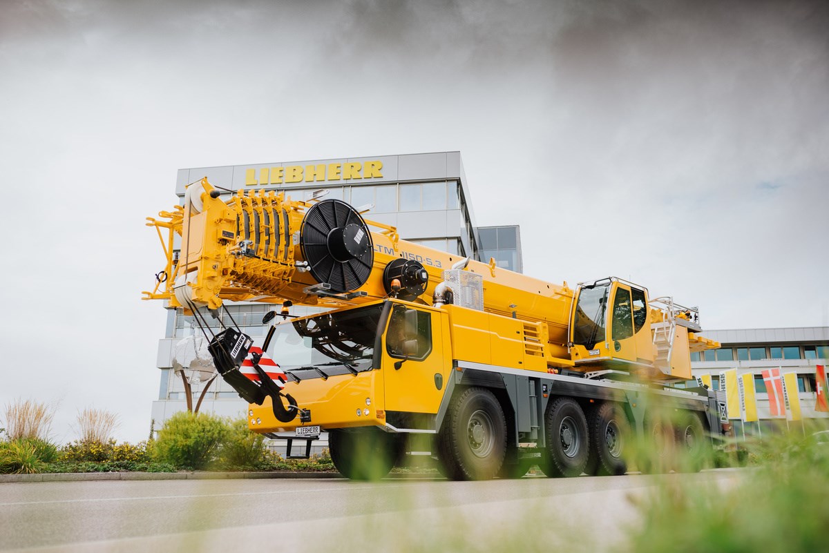 Liebherr LTM 1150-5.3 Ficha tecnica & Especificaciones (2021-2025 ...