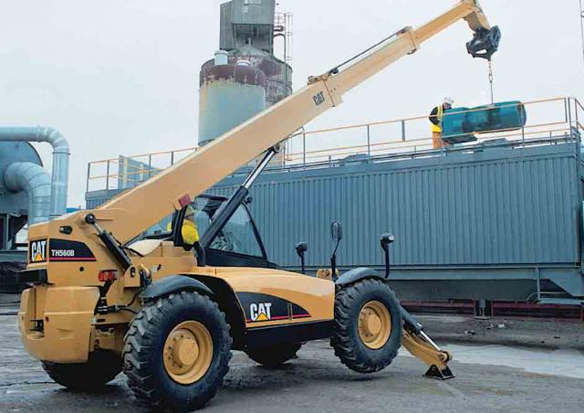 Caterpillar TH 560 B Ficha tecnica & Especificaciones (2004-2007 ...