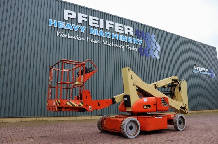 Datos técnicos de JLG N 35 E (1993 - 2002) | Plataformas articuladas de ruedas | LECTURA Specs