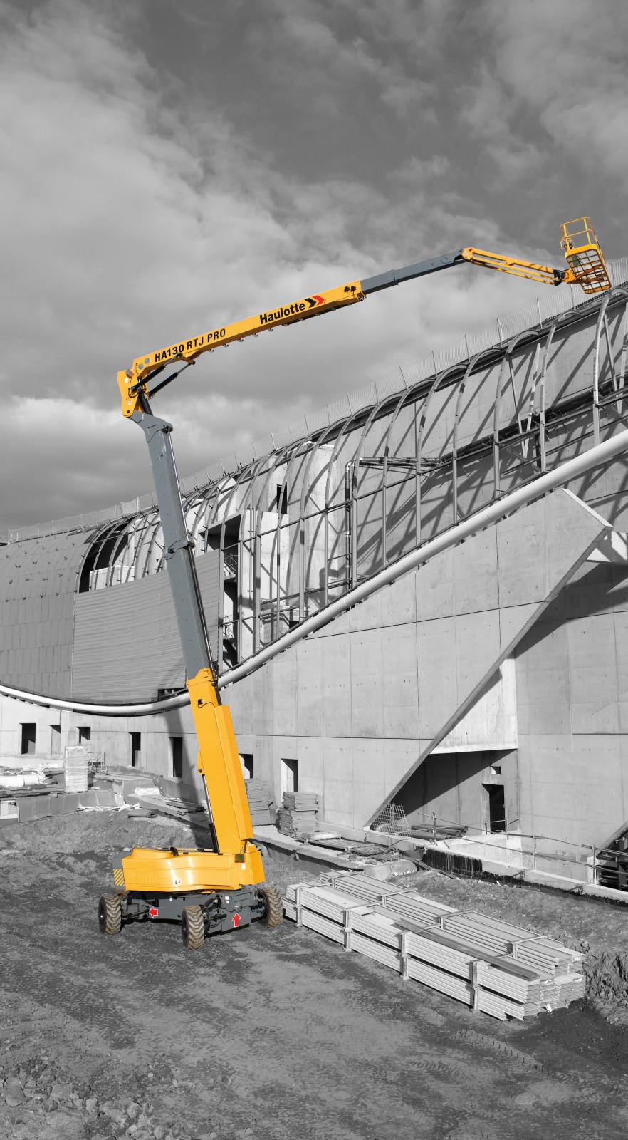 Datos técnicos de Haulotte HA130 RTJ PRO T4 (2019 - 2025) | Plataformas ...