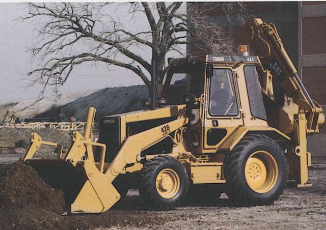 Caterpillar 428 II Ficha tecnica & Especificaciones (1990-2025 ...