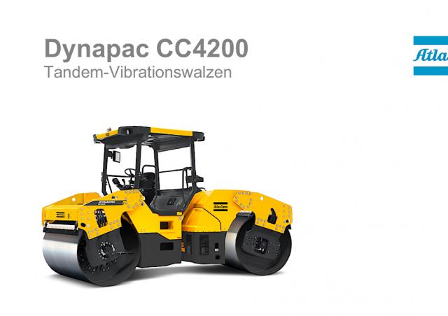 Dynapac CC 4200 C VI Ficha tecnica & Especificaciones (2017-2025 ...