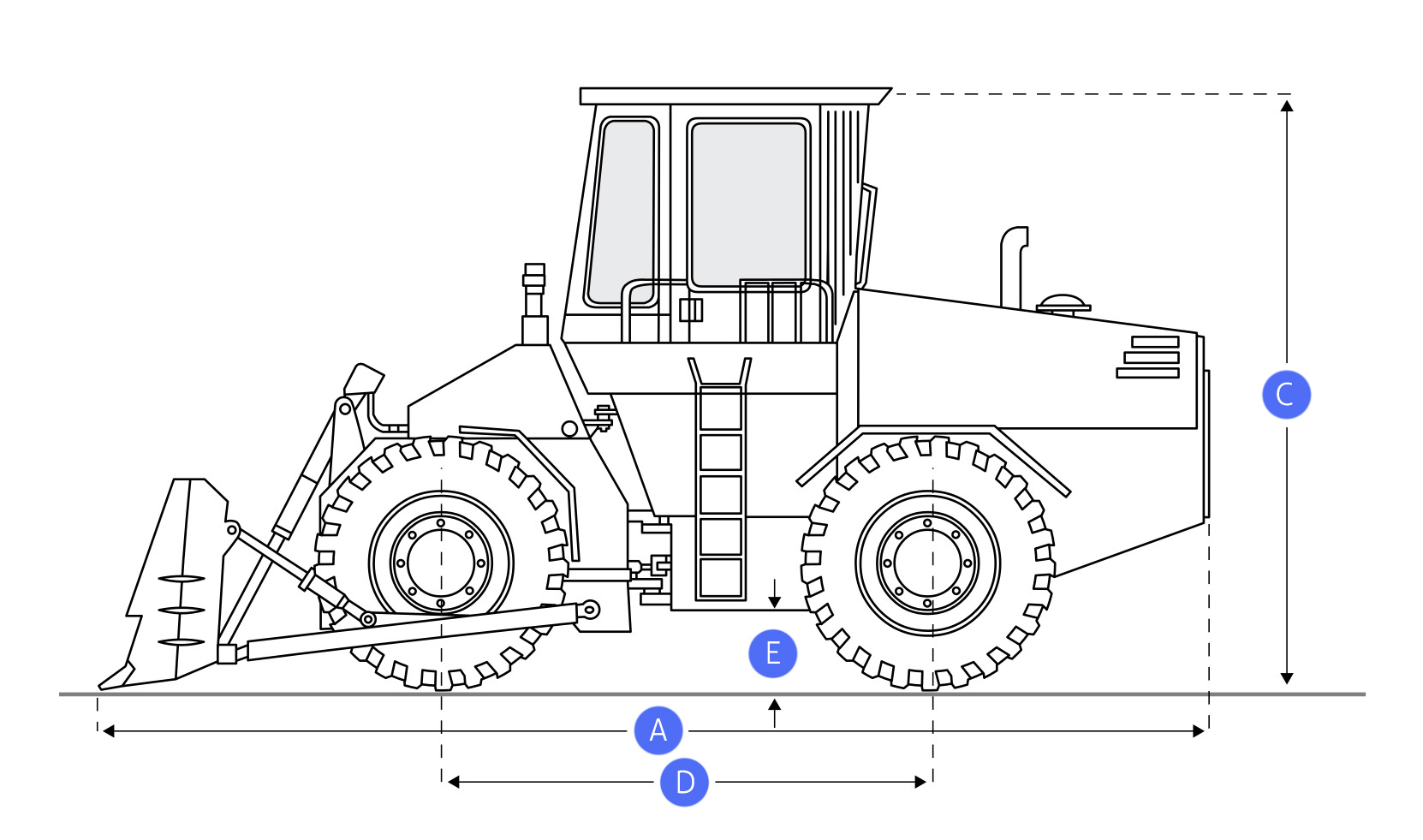 Komatsu WD 600 Ficha tecnica & Especificaciones (1987-1994) | LECTURA Specs
