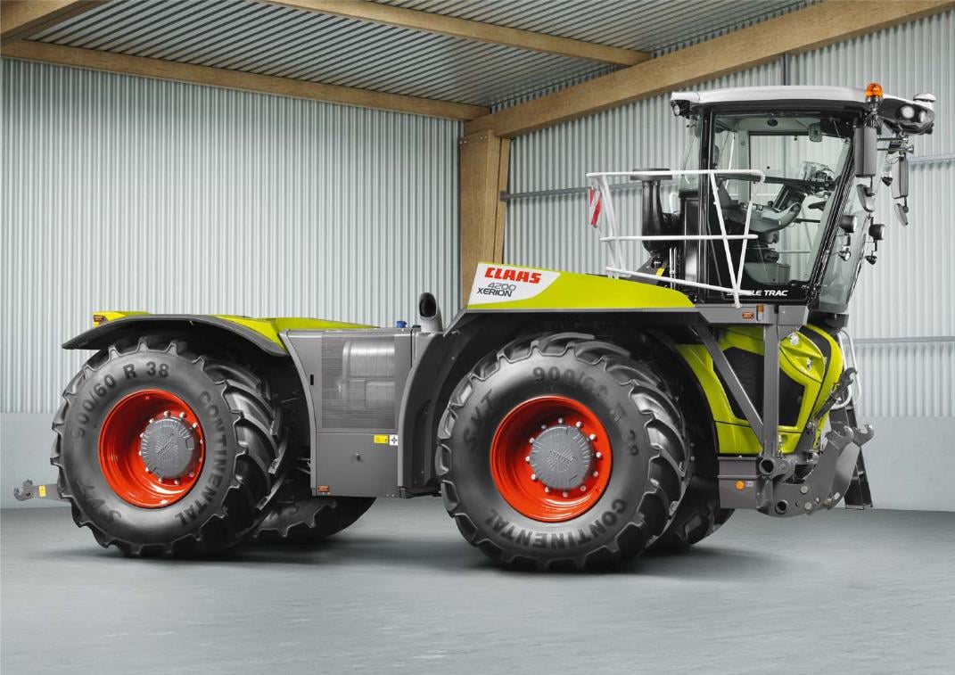 Claas Xerion 4200 Saddle Trac Ficha tecnica & Especificaciones (2020-2025) | LECTURA Specs